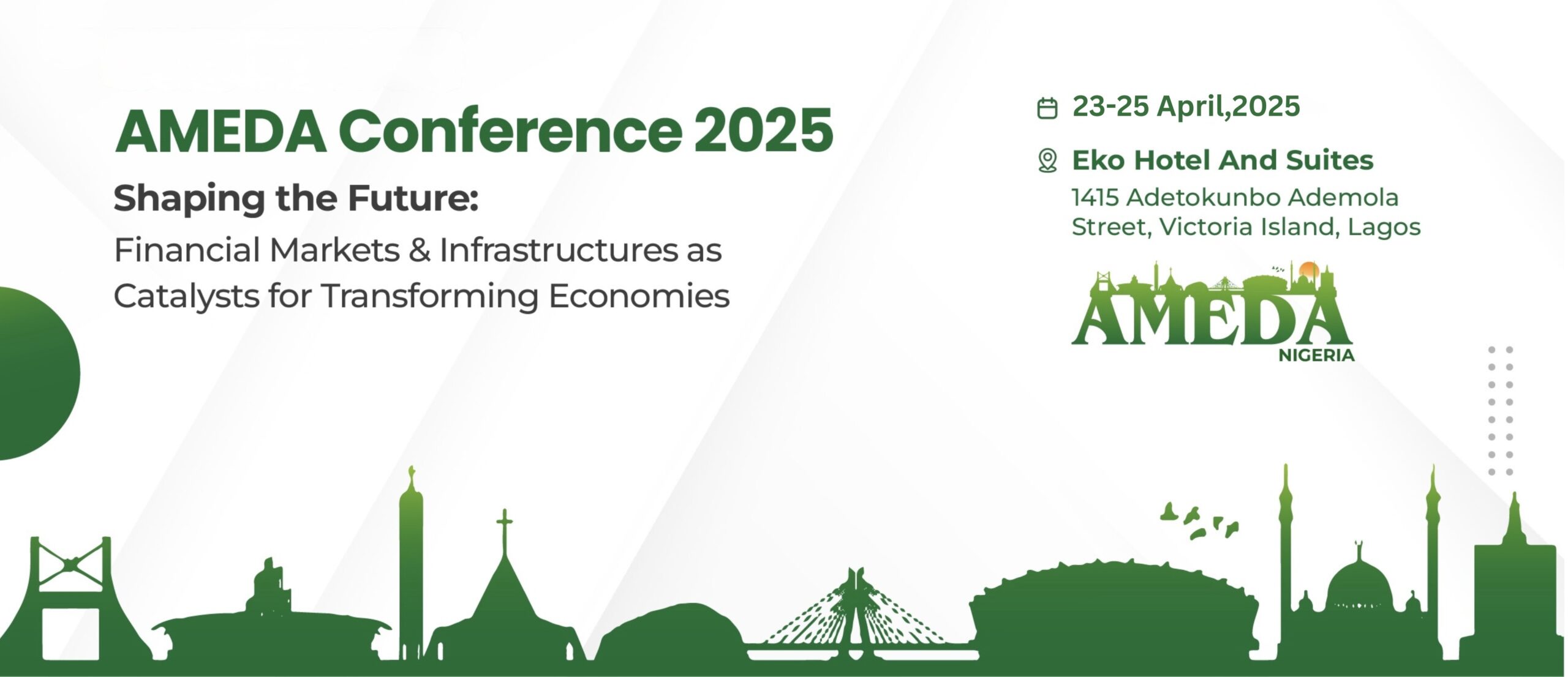AMEDA Lagos 2025: Shaping Financial Markets & Economies